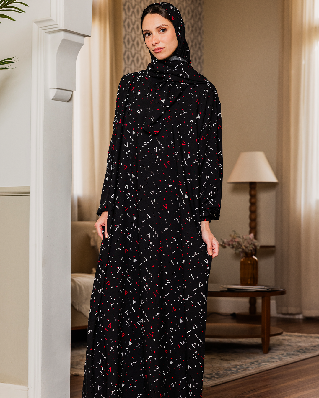 Women's triangle viscose lace-up – 2segypt