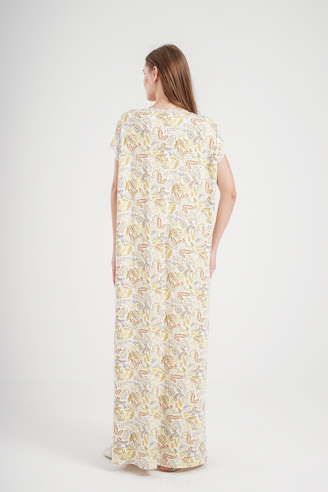 Women's viscose printed galabia – 2segypt