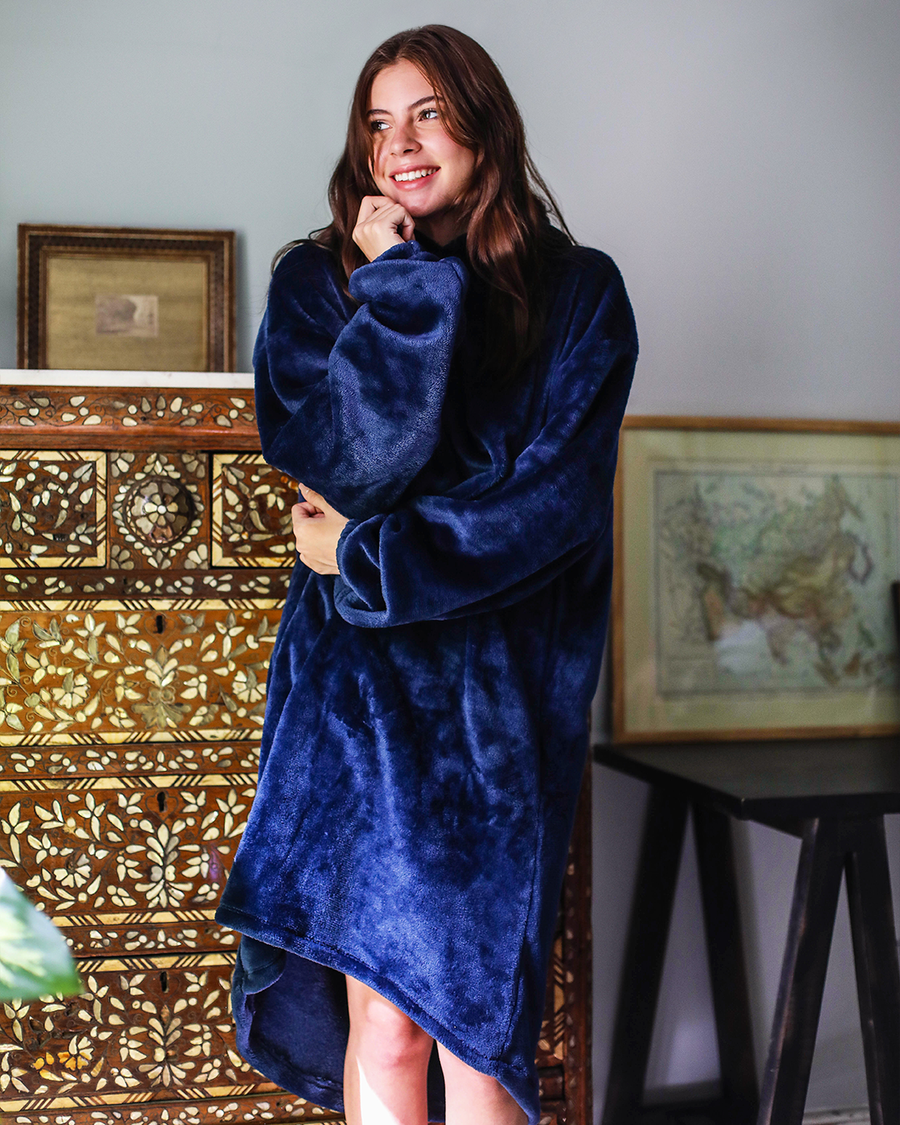 بطانية بكابيشون اوفرسايز WEARBLE BLANKET OVERSIZE – 2segypt